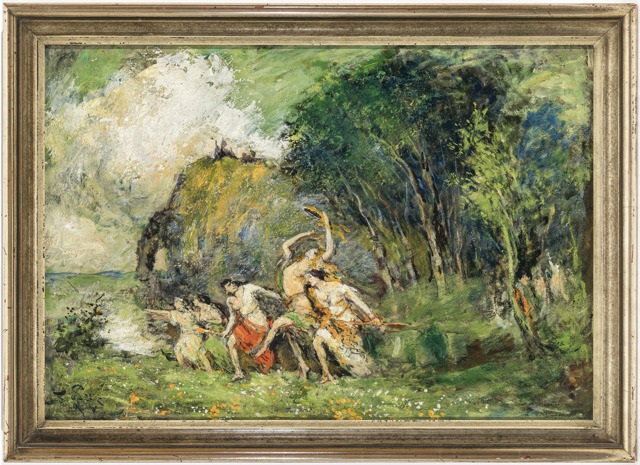 Bacchantes by Ferdinand Leeke on artnet