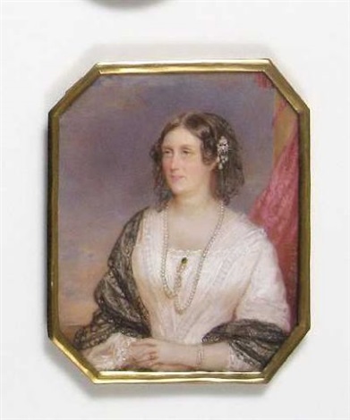 Damenbildnis by Emanuel Thomas Peter on artnet