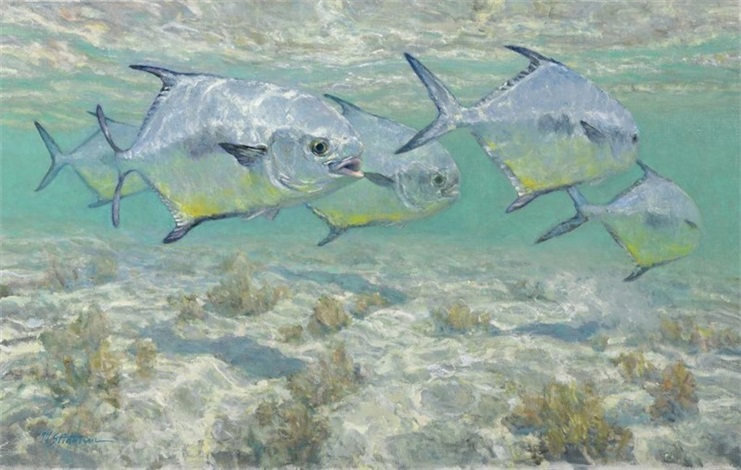 Permit on the Flats, 2022 by Mike Stidham on artnet