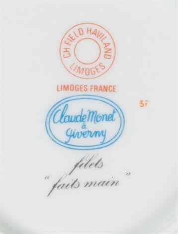 An extensive Haviland Limoges porcelain part drinking and dinner ...