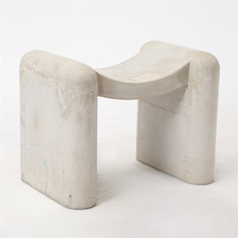 Rick Owens Concrete Soft Stool by Rick Owens on artnet