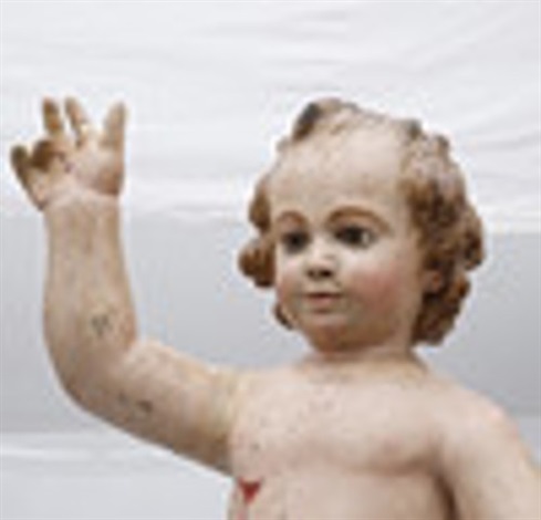 Niño Jesús bendiciendo. by Spanish School (17/18) on artnet