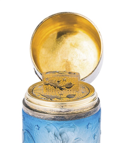 Perfume bottle with design of Poppy by Daum (Co.) on artnet
