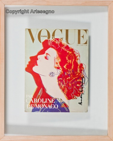 Vogue, par Caroline de Monaco by Andy Warhol on artnet