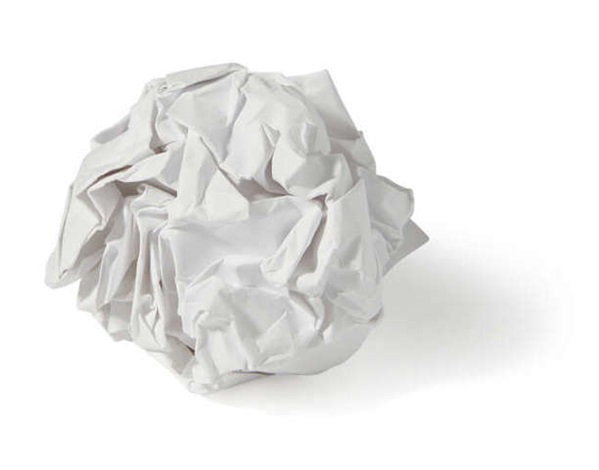 Work No. 88 A4 Sheet of paper crumpled into a ball by Martin Creed on ...
