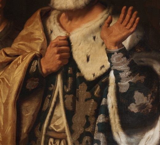 King David rebuked by the prophet Nathan by Lambert Jacobsz on artnet