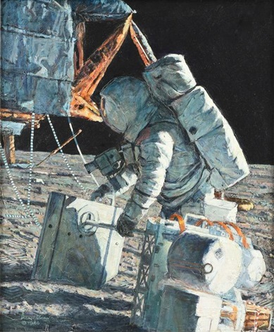 Load Em Up...Move Em Out by NASA and Alan Bean on artnet