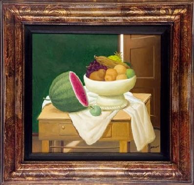 Fernando botero bodegón con sandía by Fernando Botero on artnet