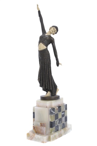 FOOTSTEPS by Demetre Chiparus on artnet