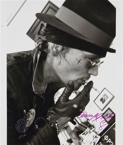 Adam Ant in various poses by Hannah Domagala on artnet