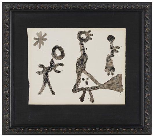Trois personnages by Joan Miró on artnet