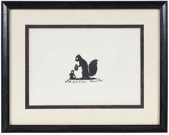 Seven Carew Rice Silhouettes by Carew Rice on artnet