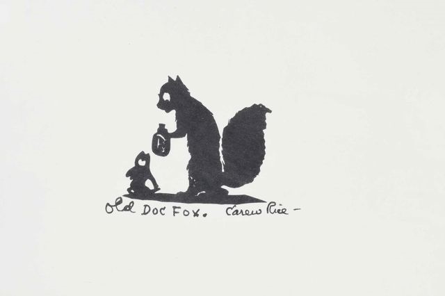 Seven Carew Rice Silhouettes by Carew Rice on artnet