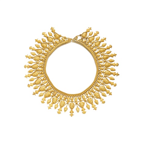 Gold necklace, circa 1870 by Giacinto Melillo on artnet