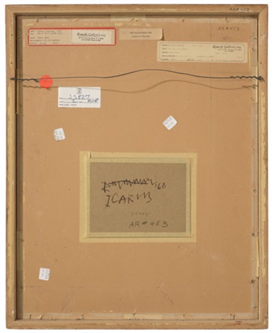 The Fall of Icarus by Abraham Rattner on artnet