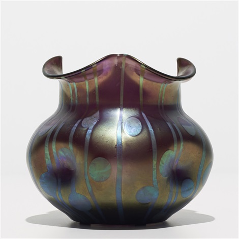 collection of three vases by Moser (Co.) on artnet