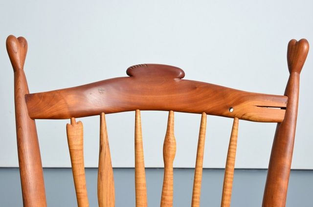 Tommy Simpson BUTTER HEARTS Craftsman Rocking Chair by Tommy Simpson on ...