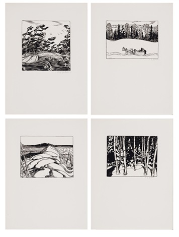 Canadian Drawings by Members of the Group of Seven A Portfolio of ...
