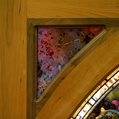 Michael Mattei Stained Glass Typanum Landscape Panel by Michael Mattei ...