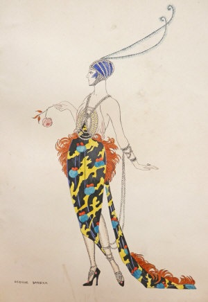 Costume design by George Barbier on artnet