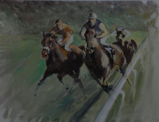 The horse race by John Rattenbury Skeaping on artnet