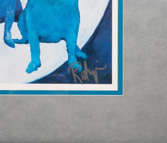 Home on the Moon by George Rodrigue on artnet