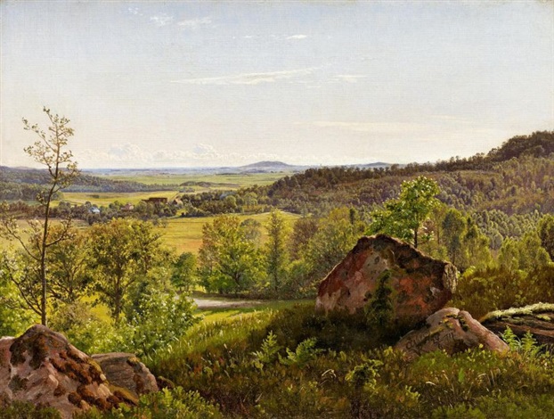 Schwedische Sommerlandschaft in Halland by Vilhelm Peter Karl Kyhn on ...