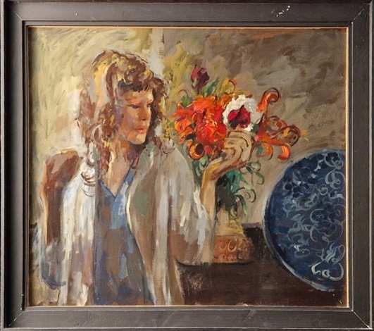 Portrait of Mary by Robert O. Lenkiewicz on artnet