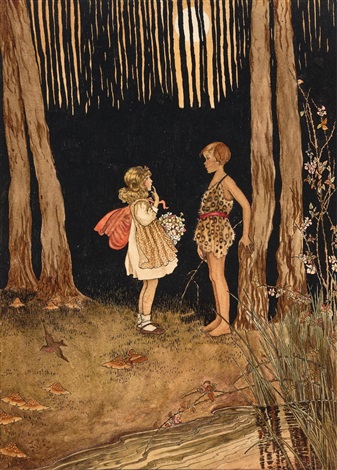 Boy in a Forest by Ida Rentoul Outhwaite on artnet