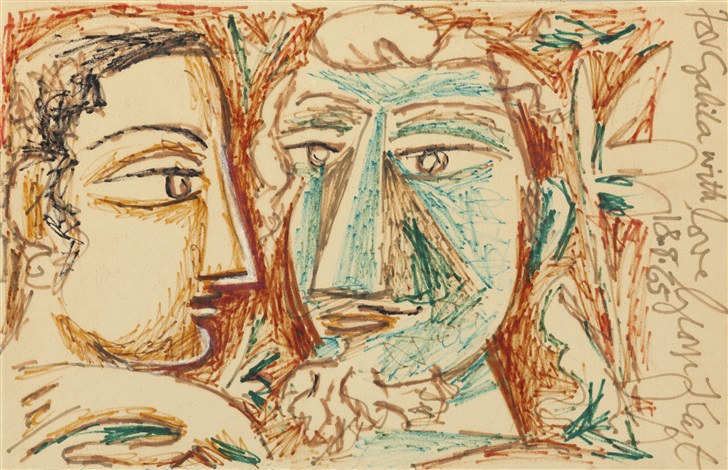 UNTITLED SET OF TWO by George Keyt on artnet