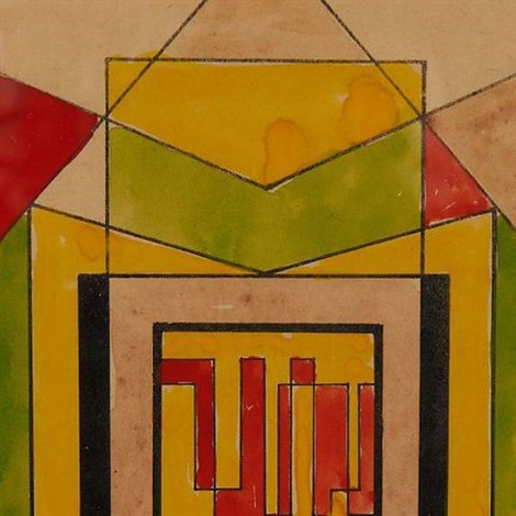 Charles Biederman Hand-colored Lithograph 1937 by Charles Joseph ...