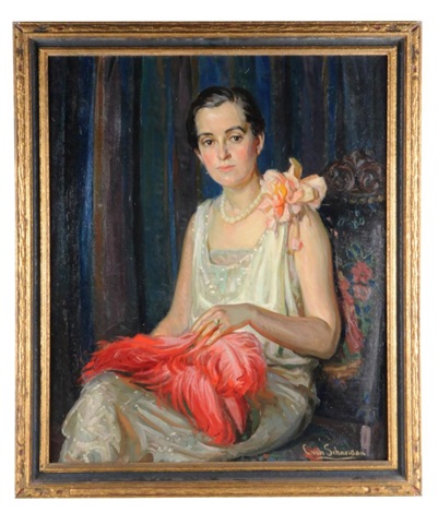 PORTRAIT OF MOTHER- MARY FRANKLIN FARMAN by Christian von Schneidau on ...