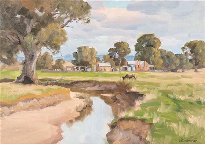 Rural Landscape by Ernest William Buckmaster on artnet