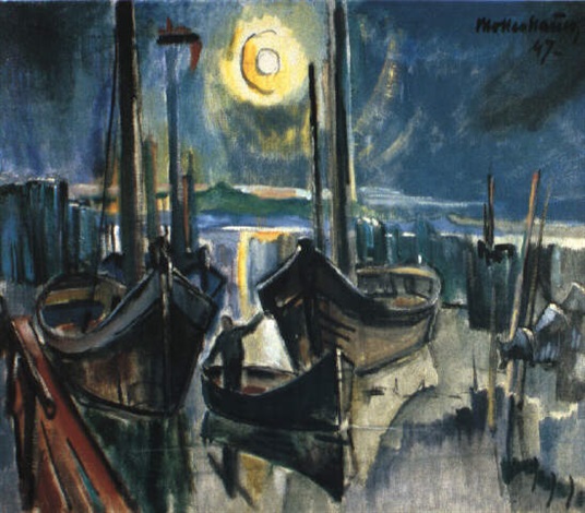 Hafen vor der kurischen Nehrung by Ernst Mollenhauer on artnet