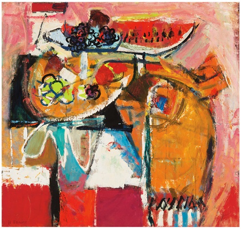 Still Life of a Watermelon by Robert Aaron Frame on artnet