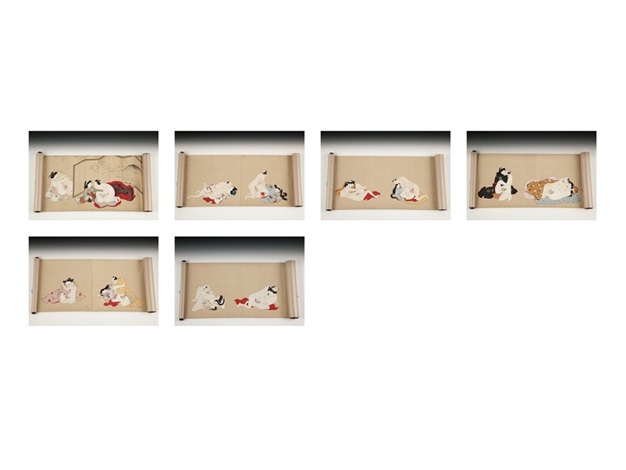 Shunga scroll consisting of 12 pictures by Anonymous-Japanese on artnet