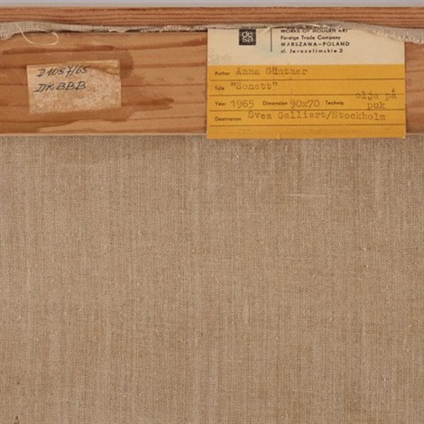 Sonet by Anna Guntner on artnet