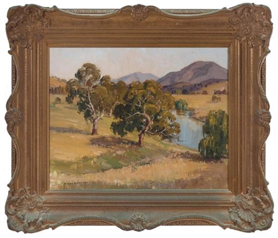 Landscape River by James Ranalph Jackson on artnet