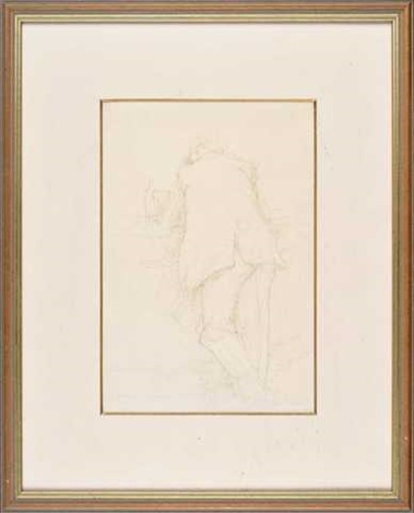 Man at a bar by Norman Cornish on artnet