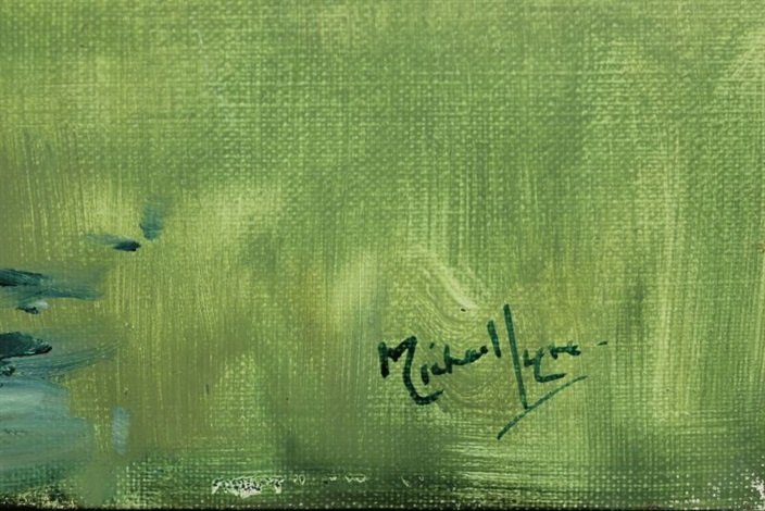 Point to Point in Rain by Michael Lyne on artnet