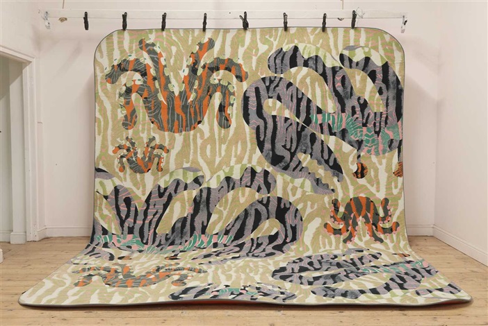 An Octocorallia rug by Kustaa Saksi on artnet