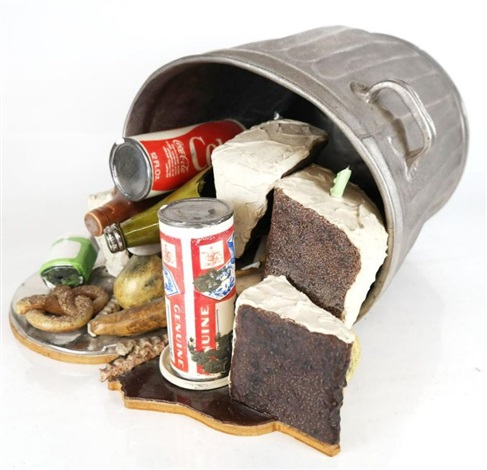 Victor SPINSKI Spilled Garbage - Ceramic Sculptur by Victor Spinski on ...