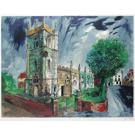 St Nicholas, Alcester by John Piper on artnet