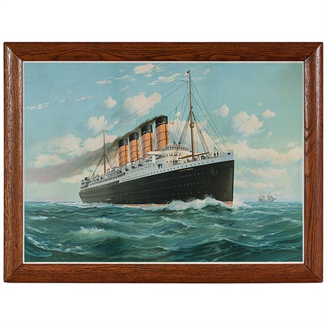 White Star Lusitania by Fred Pansing on artnet