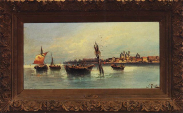 In the Venetian lagoon by G. Rovello on artnet