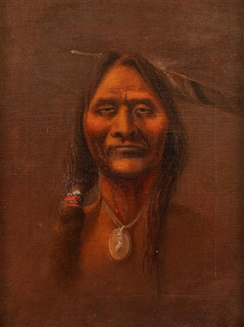 Indian Chief by Edgar Samuel Paxson on artnet
