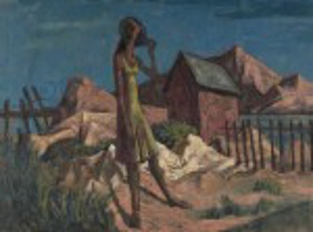 Apache Trail Signs Study by Tom Lovell on artnet