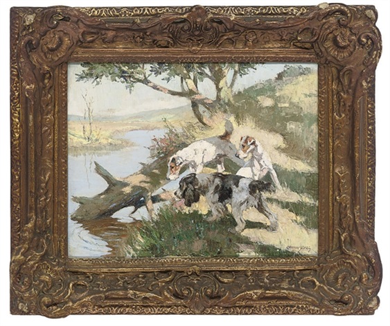 A rise by George Vernon Stokes on artnet