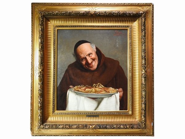 Portrait of a Monk by Claudio Rinaldi on artnet