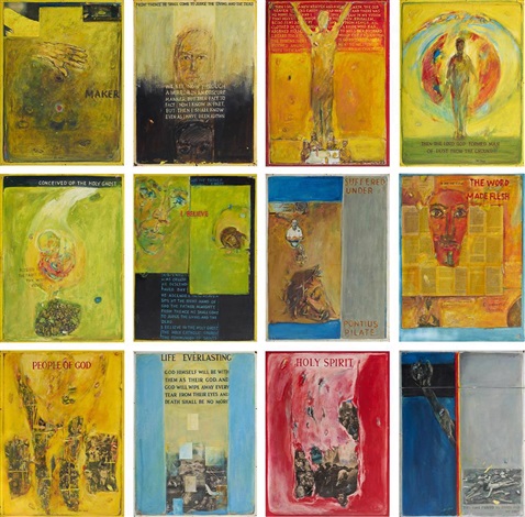 The Apostles Faith Series 12 works by Eric Smith on artnet